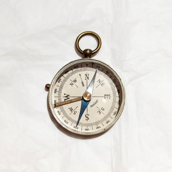 Henry Boker | Other | Henry Boker Vintage Brass Pocket Compass Made In Germany | Poshmark